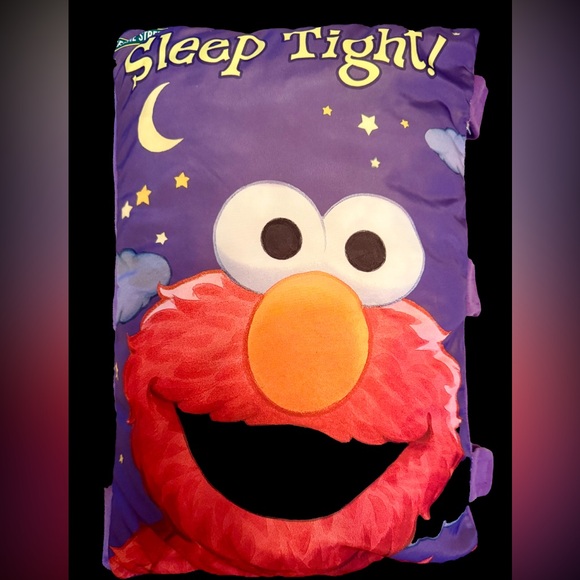 Sesame Street | Toys | Sesame Street Sleep Tonight Elmo Pillow Book ...